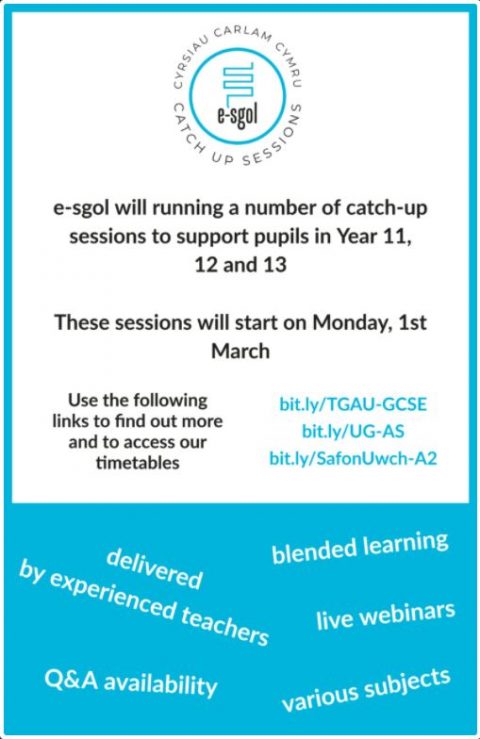Catch-up Sessions Wales | Ysgol Bro Hyddgen